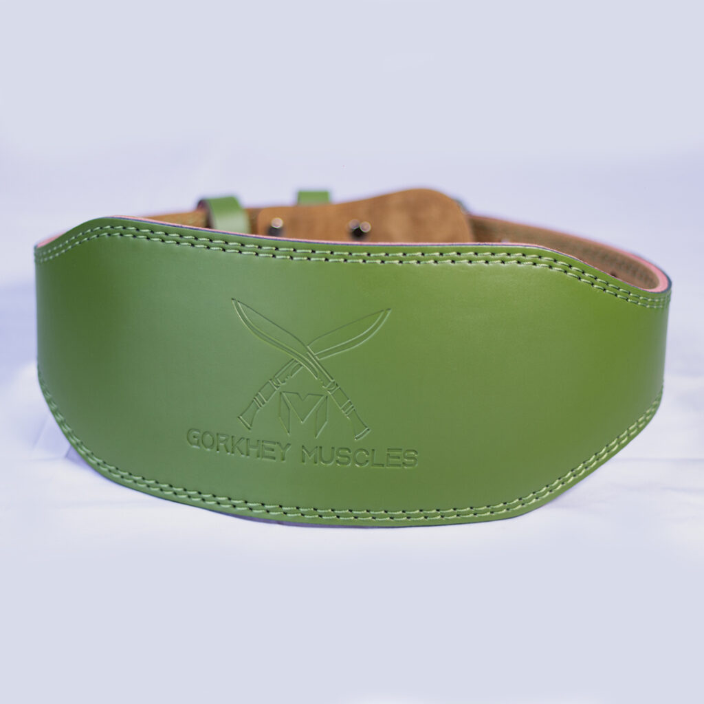 Gorkhey Leather Gym Belt - Gorkhey Muscles